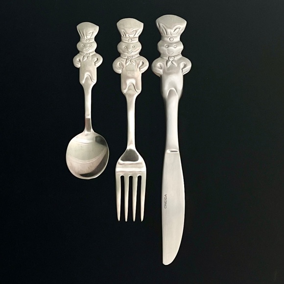 Oneida | Other | Pillsbury Dough Boypoppin Fresh Stainless 3 Piece ...